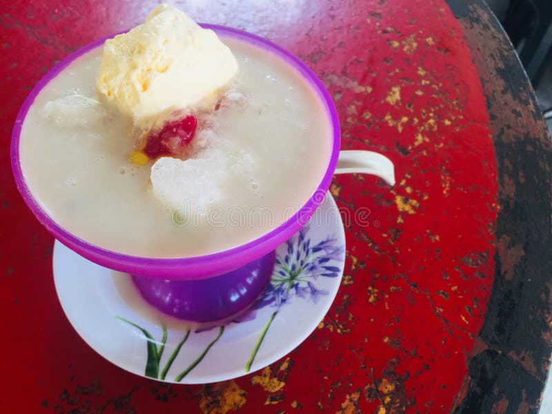 Special iced cendol stock photo. Image of snack, beans - 185277244