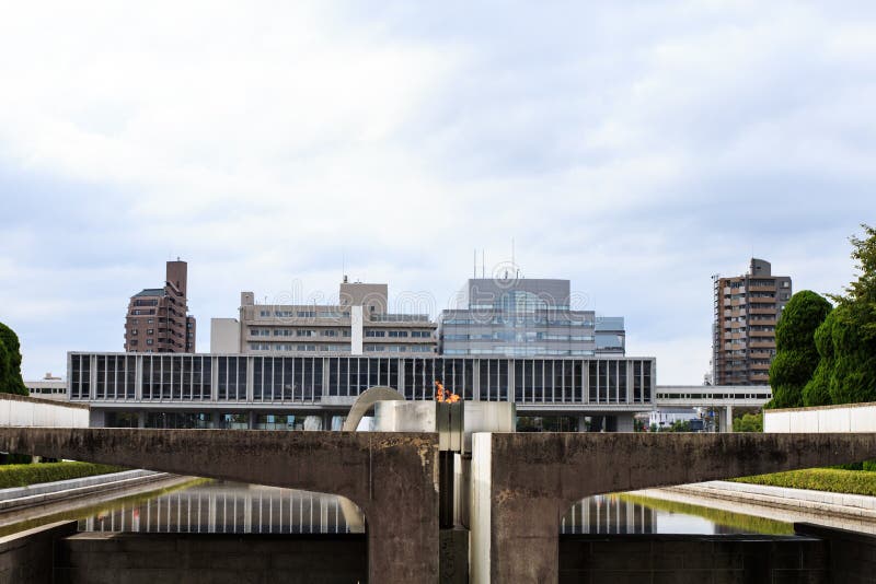 Cenotaph Peace in Hiroshima Stock Image - Image of japan, hiroshima ...
