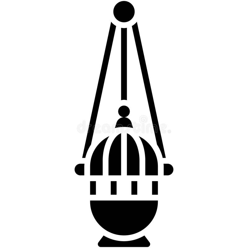 Censer Icon, Holy Week Related Vector Illustration Stock Vector ...