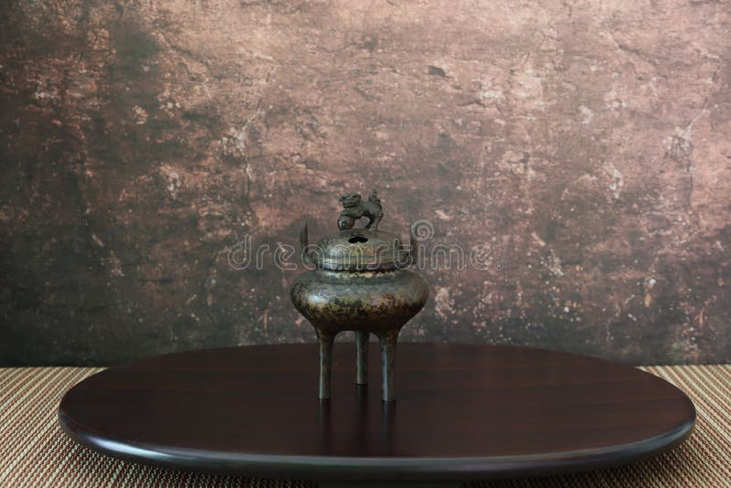A Censer in the Japanese-style Room Stock Photo - Image of censer ...