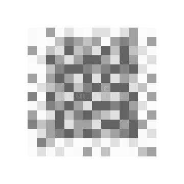 Censor Blur Effect Checkered Texture. Monochrome Gray Pixel Mosaic Pattern To Hide Image, Text ...