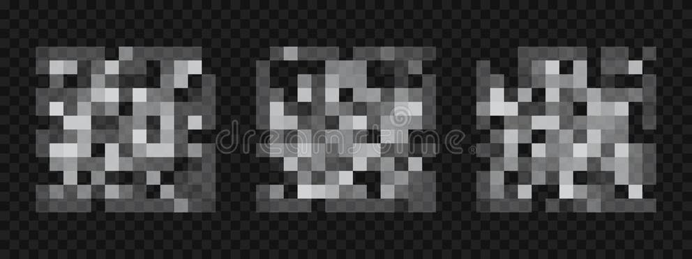 Censor Pixel Blur Mosaic Pattern for Background or Censorship Effect ...
