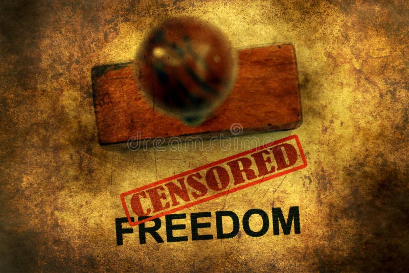 Censored freedom stock photo. Image of lady, speech, studio - 47396736