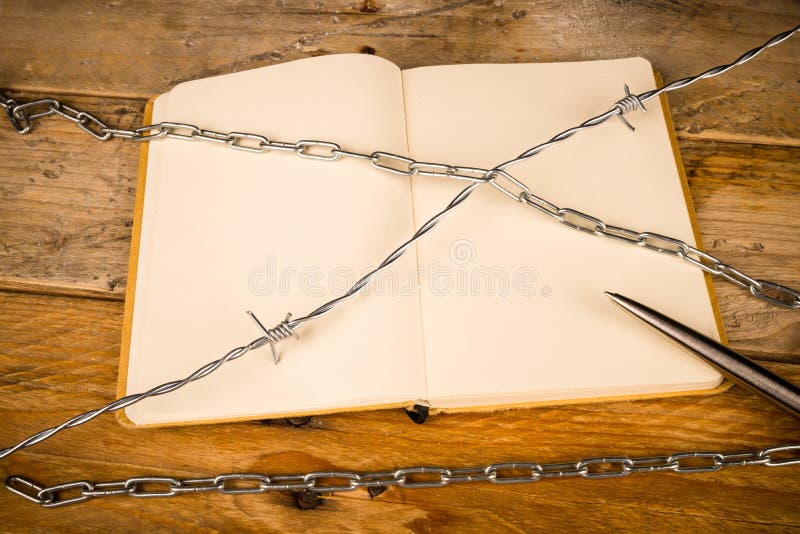 Censorship stock image. Image of notebook, manipulate - 75065253