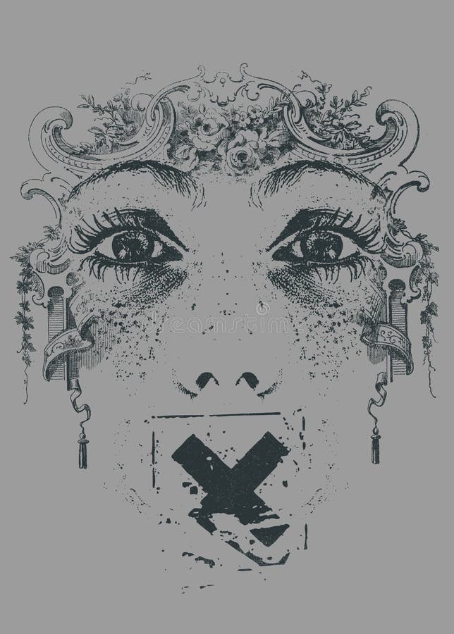 Censorship stock vector. Illustration of covering, opinion - 31465630