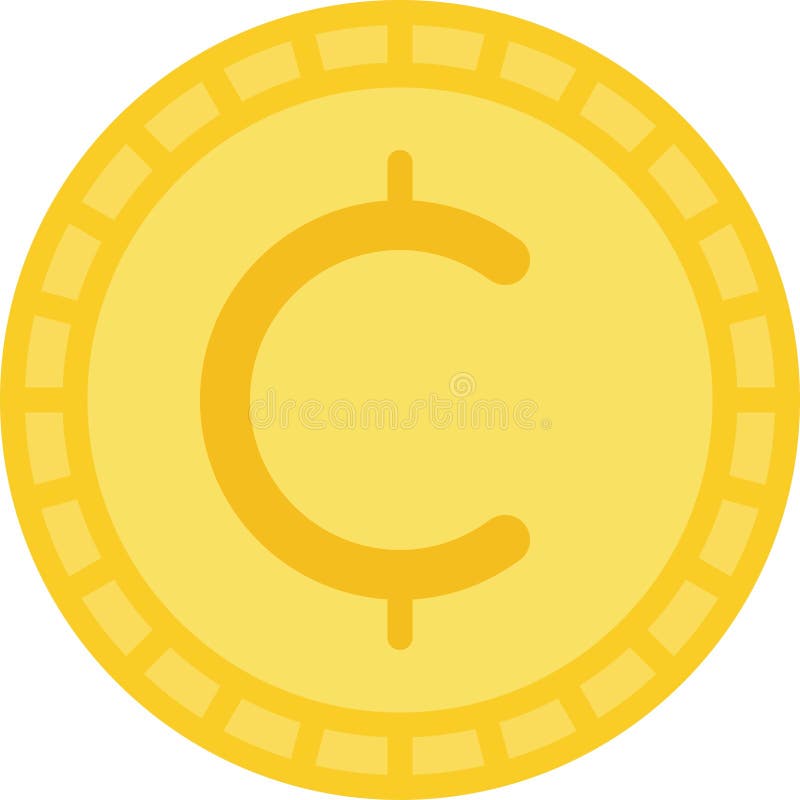 Cent or Centavo Coin, Monetary Unit of Many National Currencies Stock ...
