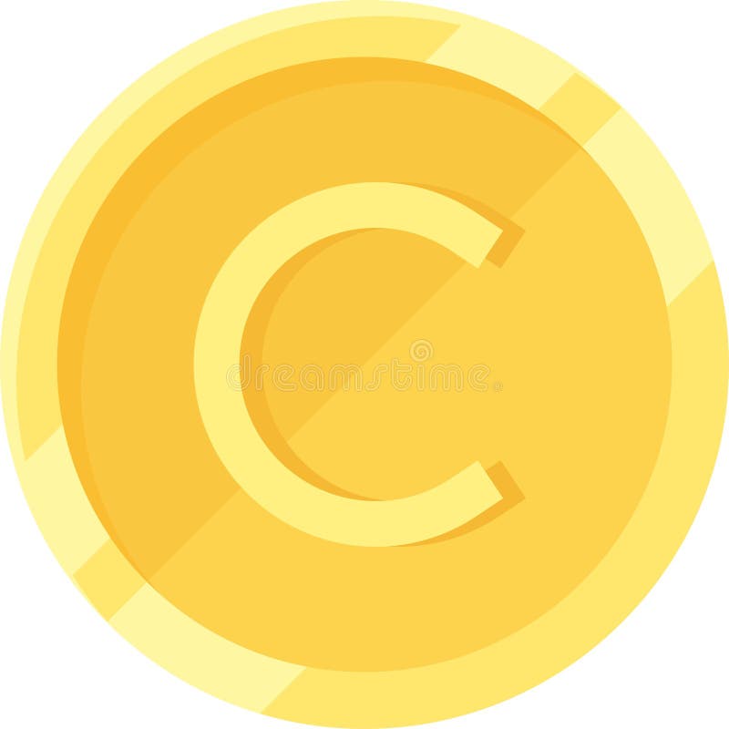 Cent Coin, Monetary Unit of Many National Currencies Stock Vector ...