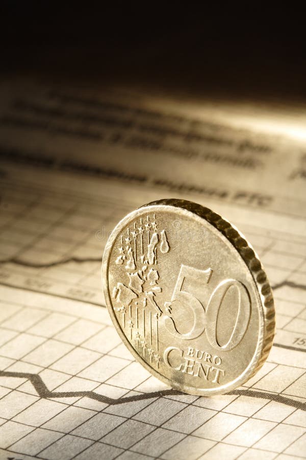 Cent on paper chart stock photo. Image of paying, banking - 30445002