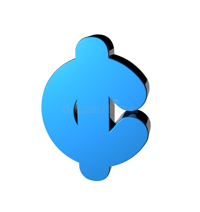 Cent Symbol stock illustration. Illustration of dollar - 13361366