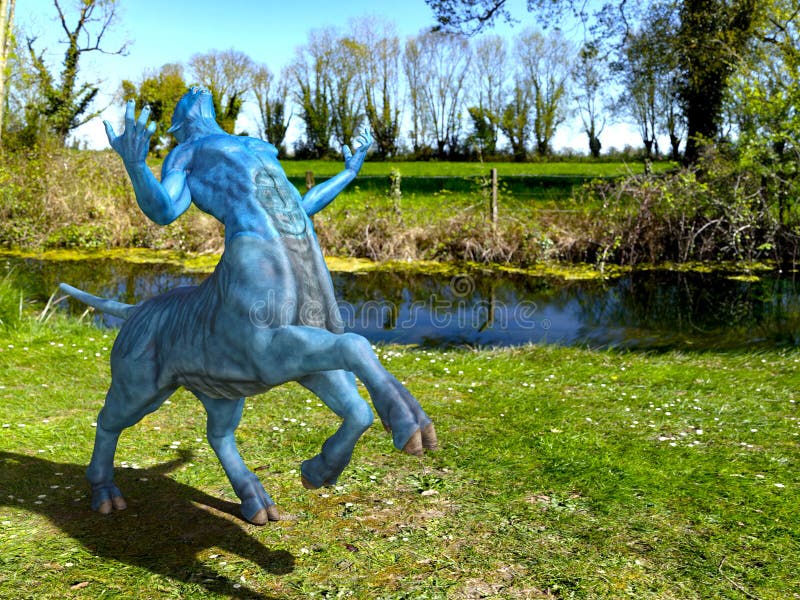 Centaurus stockfoto. Bild von mythus, griechisch, blatt - 94351786