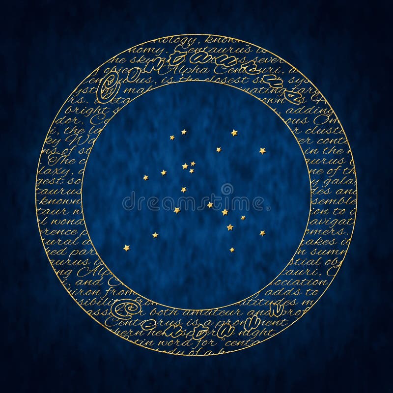 Centaurus Star Constellation Stock Photo - Image of cosmos, science ...