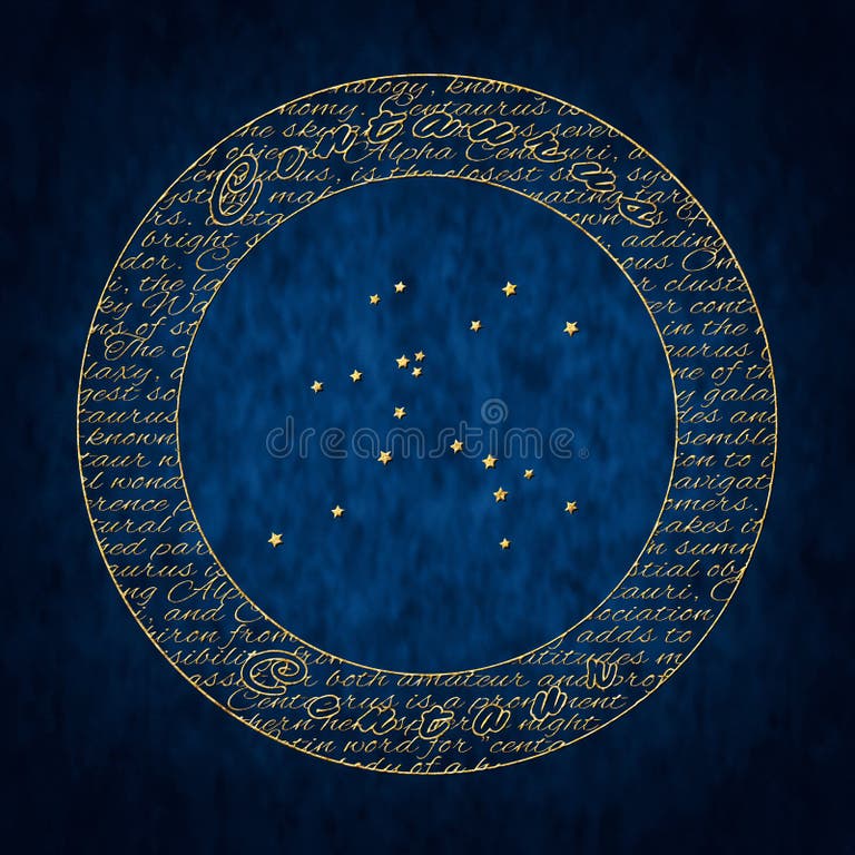 Centaurus Star Constellation Stock Photo - Image of cosmos, science ...