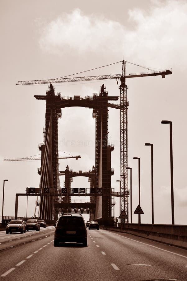 Centenary Bridge is a Cable-stayed Bridge Stock Photo - Image of ...