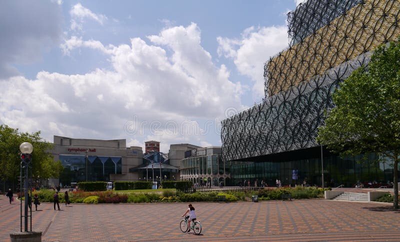 Centenary Square Birmingham Stock Image - Image of international ...