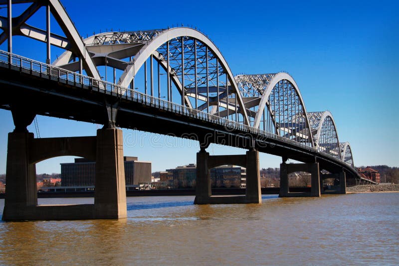 Centennial Bridge stock photo. Image of river, bridges - 6184984