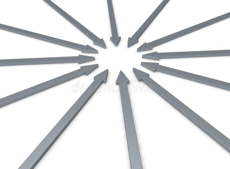 Center stock illustration. Illustration of sign, direction - 17953516