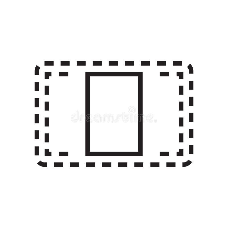 Center Alignment Icon Vector Sign and Symbol Isolated on White ...