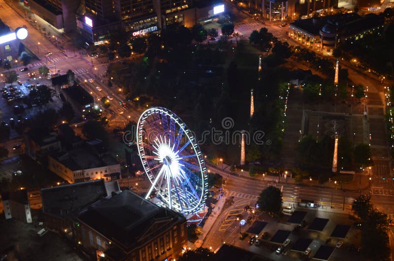 The center of Atlanta stock photo. Image of america - 120737800