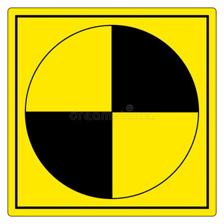 Center of Gravity Symbol Sign, Vector Illustration, Isolate on White ...