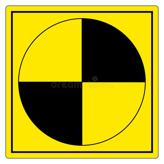 Center of Gravity Symbol Sign, Vector Illustration, Isolate on White ...