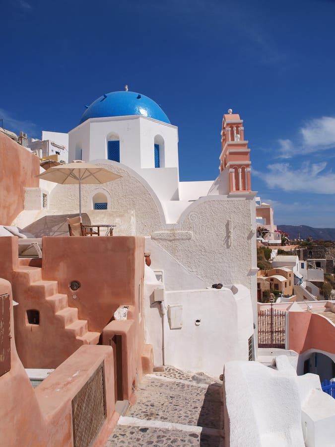 Center of Ia stock image. Image of ancient, church, historic - 16838695