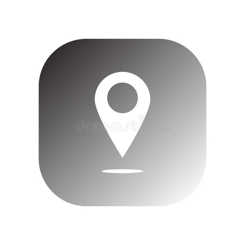 Center icon vector stock vector. Illustration of outline - 303469037