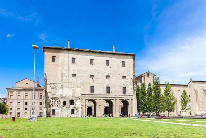 The Center of the Old Town of Parma in Italy Stock Image - Image of ...