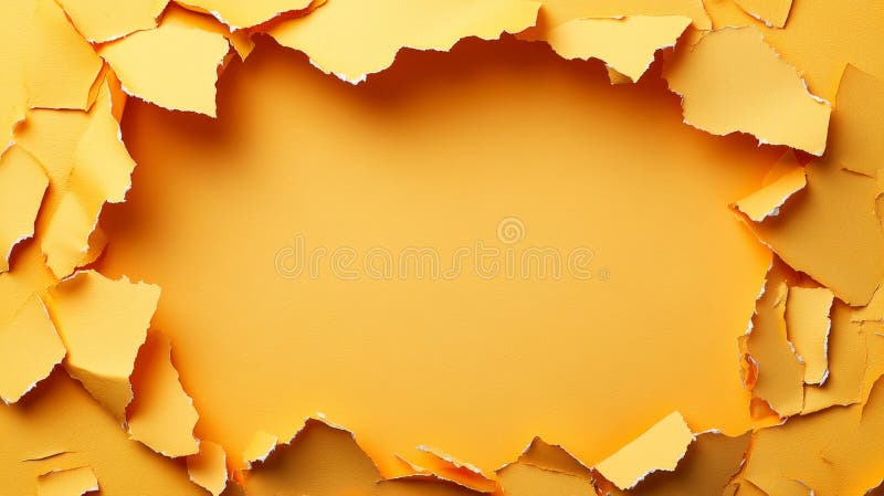 Center-opening Ripped Paper Sheets Create a Screen Transition Effect ...