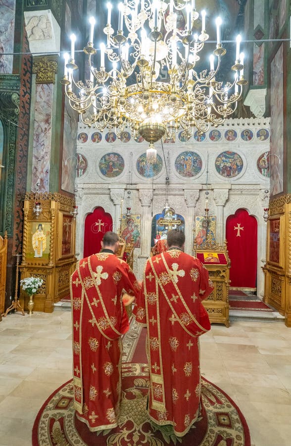 In the Center of Orthodox Worship in the Cathedral of the Antim ...