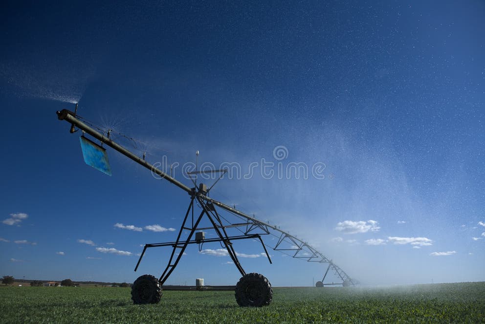 Center pivot irrigation 2 stock photo. Image of pump - 26488944