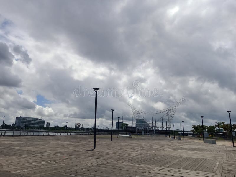 Center Point Indonesia at Makassar City Stock Image - Image of beach ...