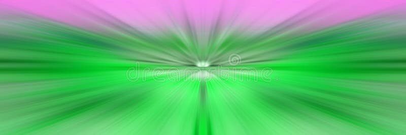 Point Perspective. a Flash of Bright Green Light. Stock Image - Image ...