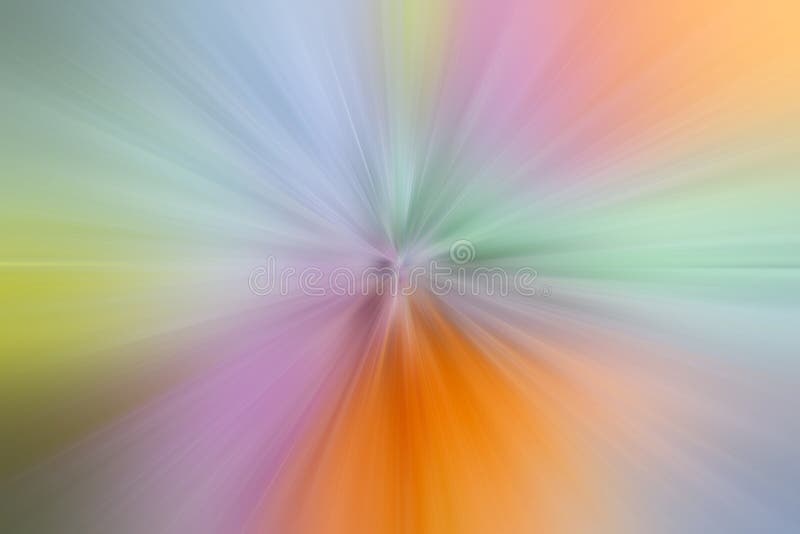 Center Point Perspective. a Flash of Colors Light Stock Illustration ...