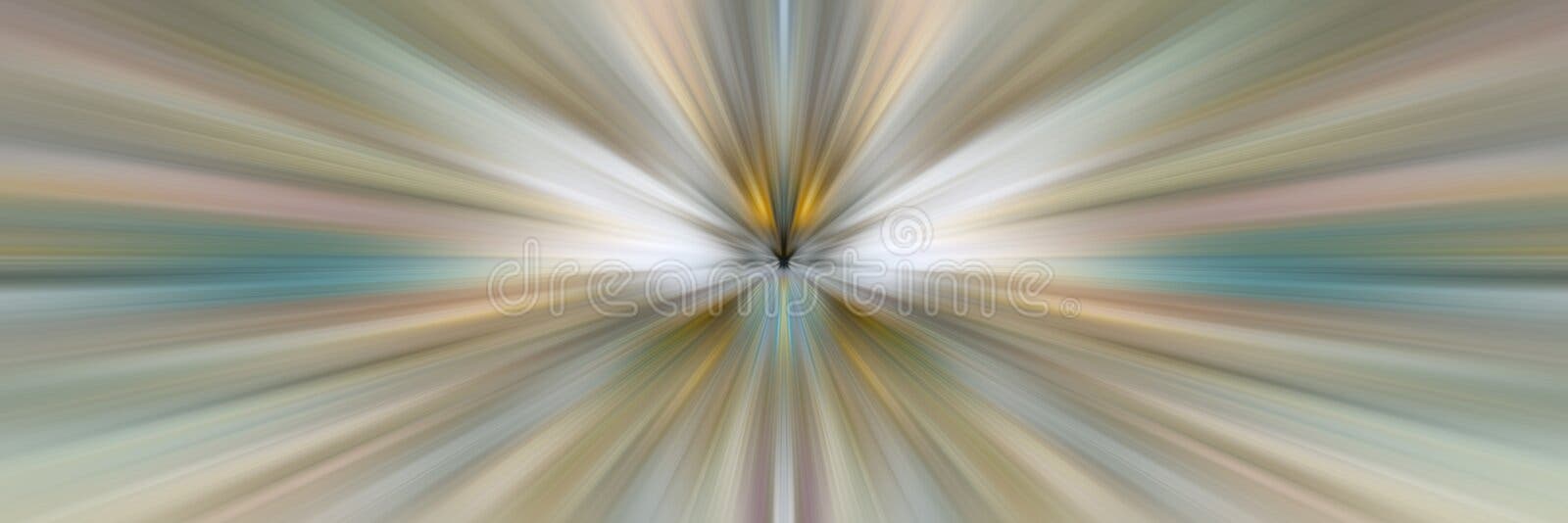 Center Point Perspective. a Flash of Colors Light Stock Illustration ...