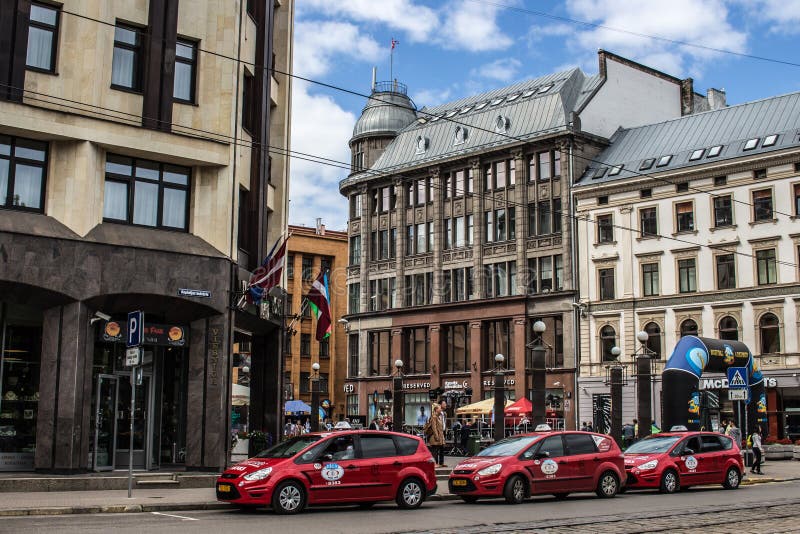 Center of Riga. editorial photo. Image of dome, center - 58950221