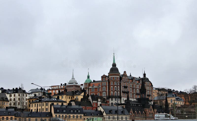 The center of Stockholm stock image. Image of europe - 142157505