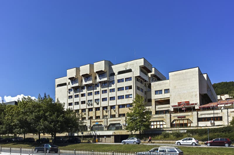 The Center of the Town of Smolyan, Bulgaria Editorial Photography ...