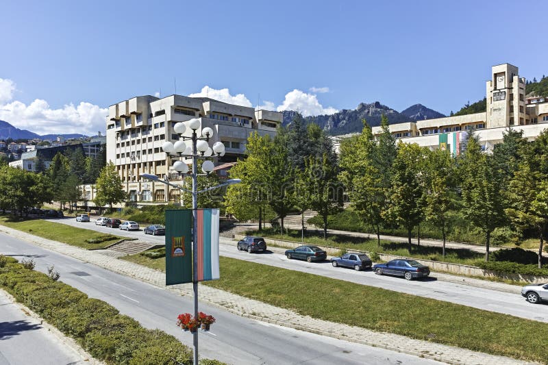 The Center of the Town of Smolyan, Bulgaria Editorial Image - Image of ...