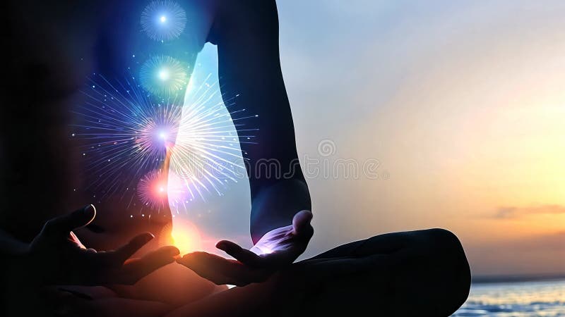 Centered Harmony: Visualization Chakra during Meditative Session ...