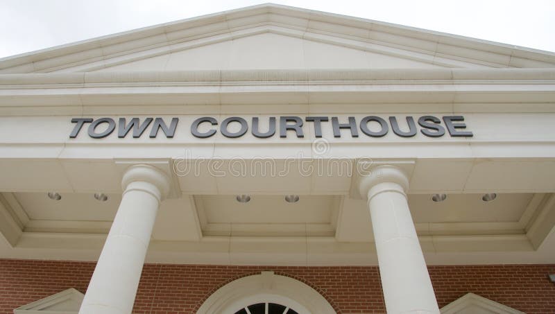 Town Courthouse stock image. Image of courthouses, government - 16445667