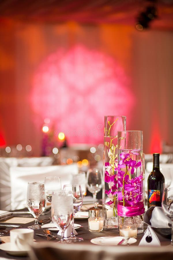 Centerpiece at Wedding Reception Stock Photo - Image of centerpiece ...