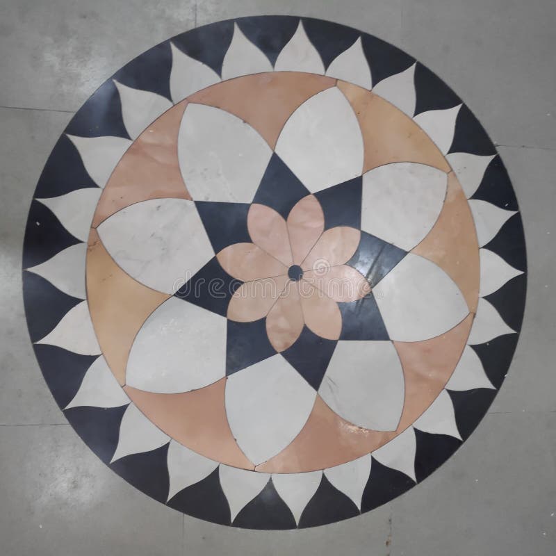 Centerpiece tile design stock photo. Image of design - 167345148