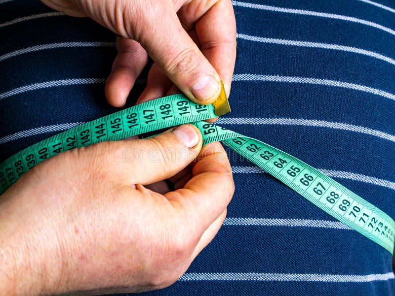 A Centimeter is a Tailor`s Tool for Measuring when Sewing Stock Photo ...