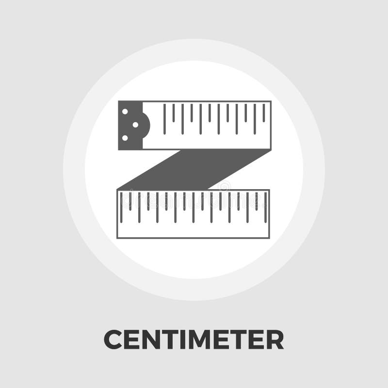 Centimetr icon. stock vector. Illustration of ruler, metric - 89290695