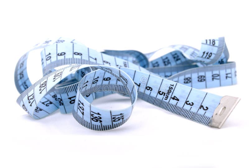 Centimetro su bianco fotografia stock. Immagine di bianco - 6557916