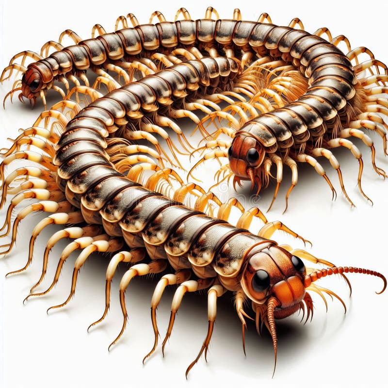 Centipede S Many Legs Countless Tiny Legs Move in Unison As a Ce Stock ...