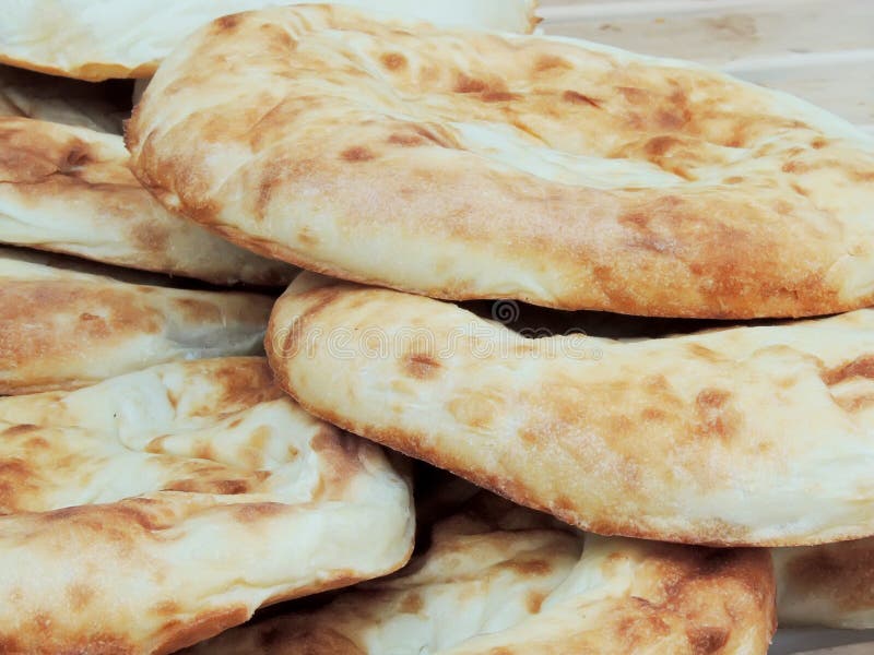 Central Asian flatbread stock photo. Image of cuisine - 59313906
