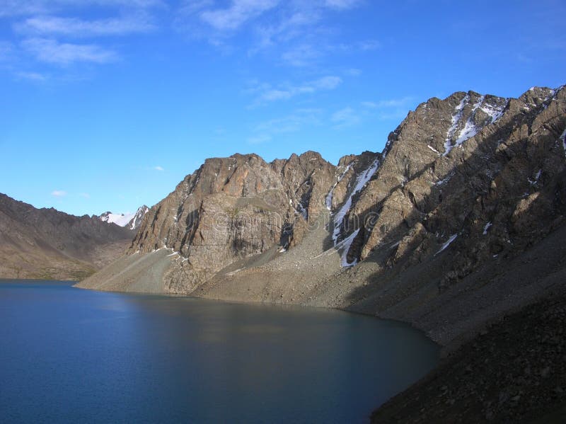 Central Asian Tien-Shan Mountains Stock Photo - Image of alatau, huge ...