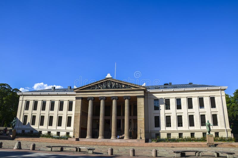 The Central Building of the University of Oslo, is the Oldest and ...