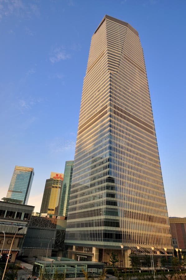 Shanghai China Custom Building Under Blue Sky Editorial Stock Image ...
